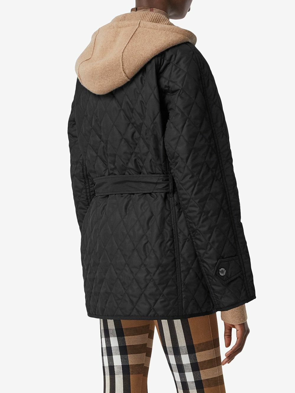 BURBERRY - Quilted Short Jacket Burberry