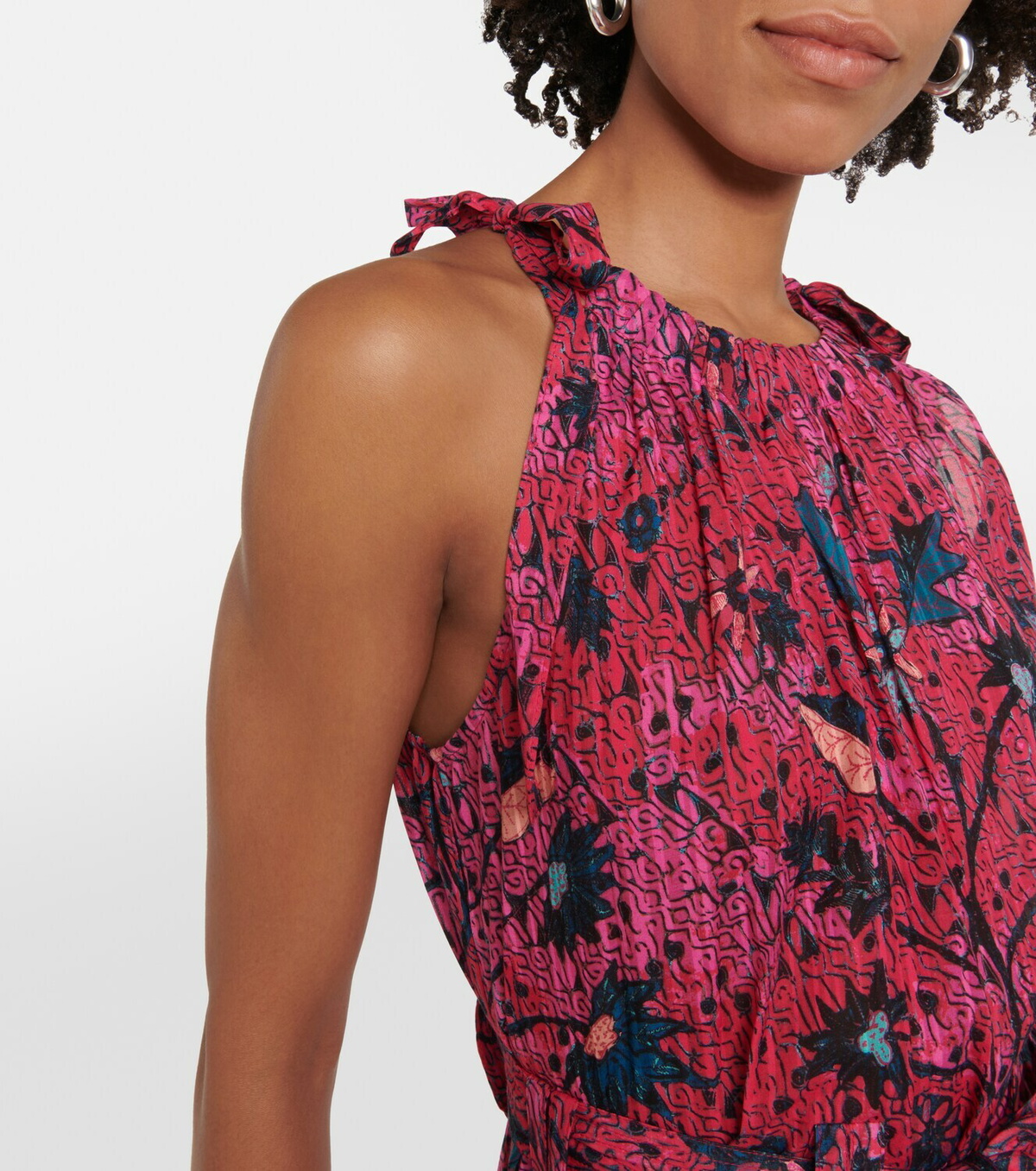 Ulla Johnson Mariam cotton-blend midi dress Ulla Johnson