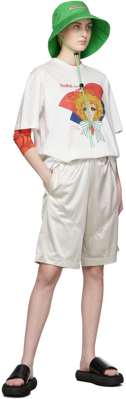 Pushbutton White 'Cry Girl' T-Shirt Pushbutton