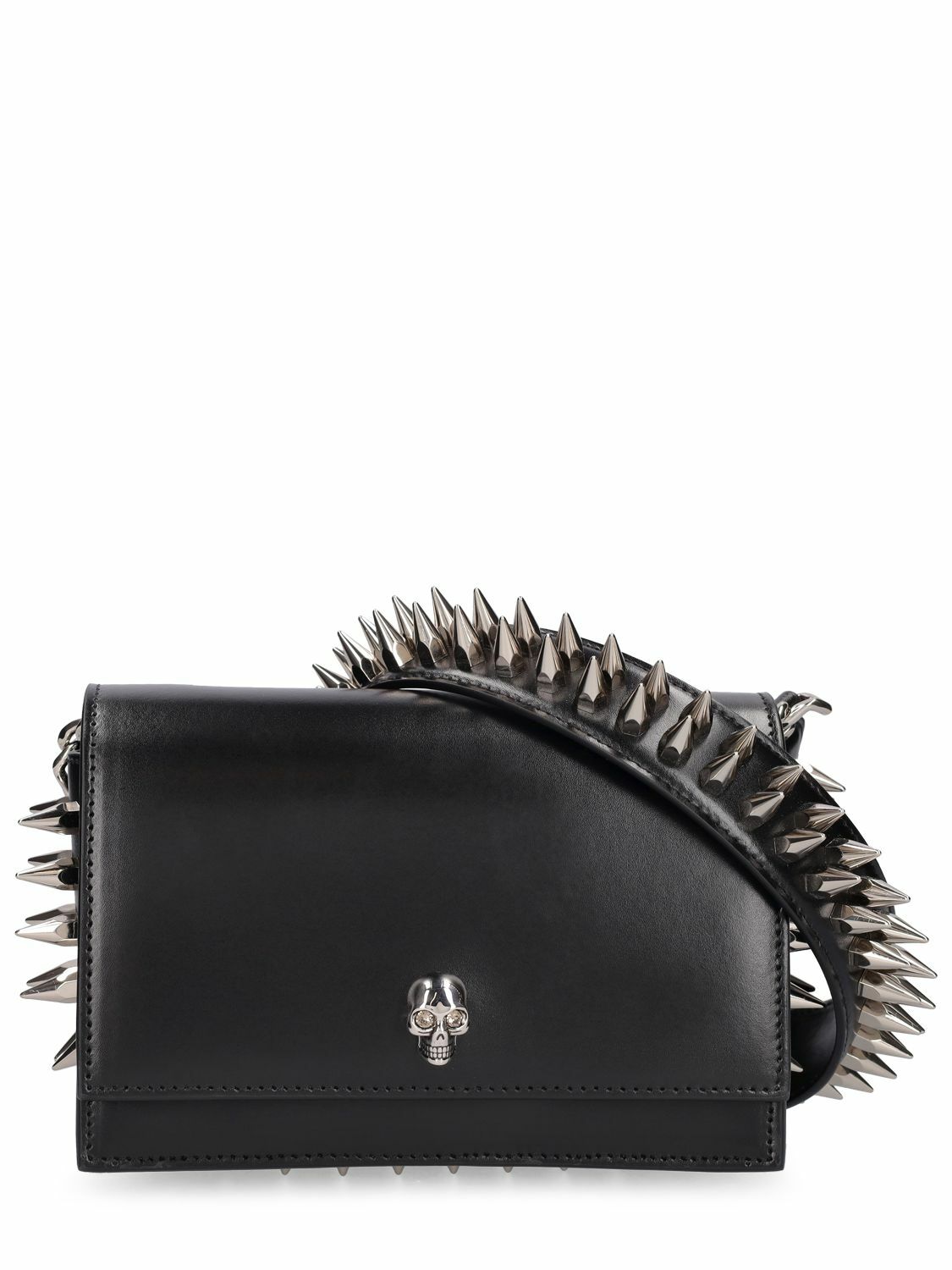 Alexander Mcqueen Small Skull Leather Shoulder Bag Alexander Mcqueen