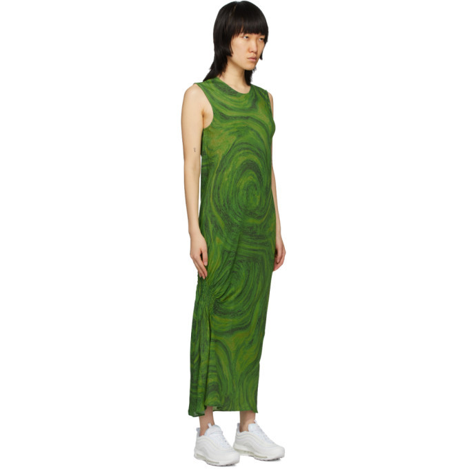 Collina Strada Green Lawn Dress Collina Strada