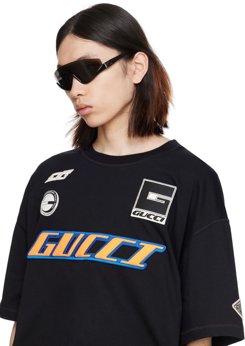 Gucci Black Mask Sunglasses Gucci