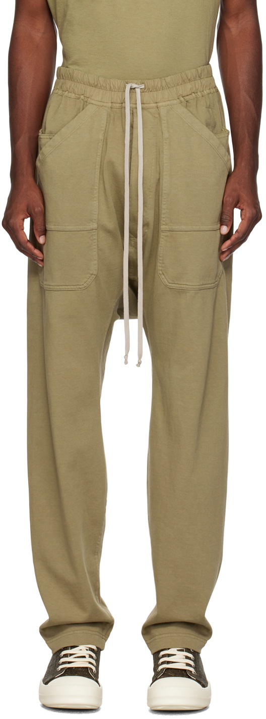 Rick Owens DRKSHDW Khaki Classic Cargo Pants Rick Owens Drkshdw