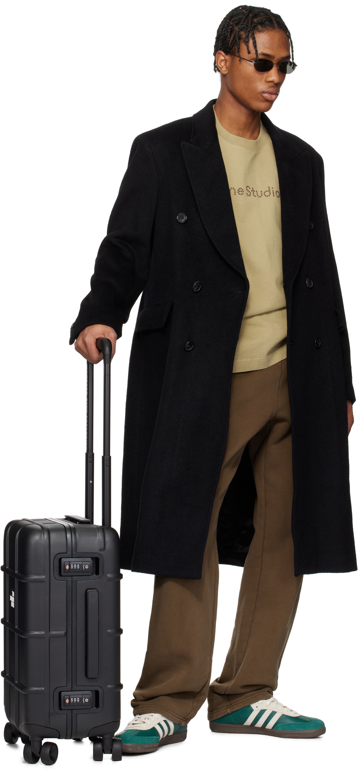 The North Face Black All Weather 4-Wheeler 22 Suitcase The North Face