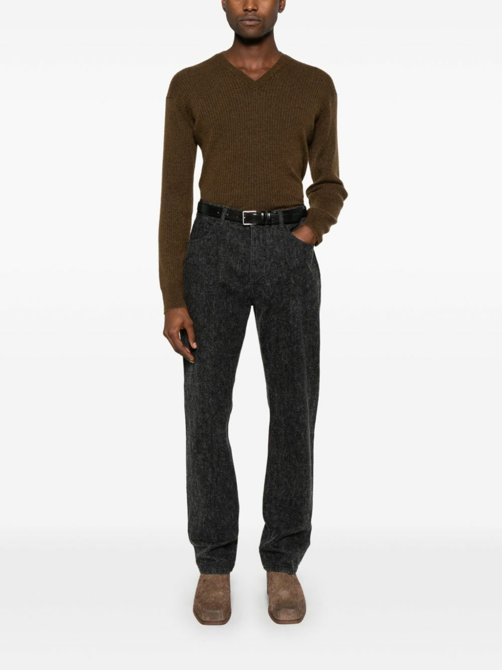 The Row Brown Thayer Sweater The Row
