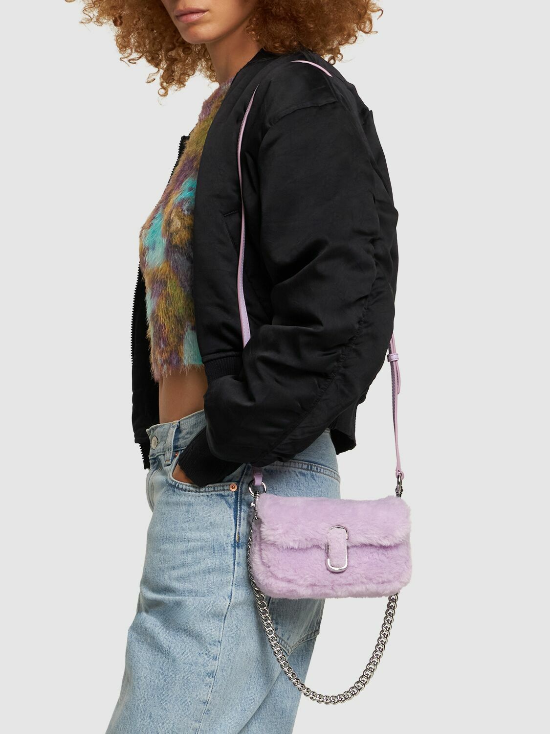 MARC JACOBS - The Mini J Marc Chain Shoulder Bag Marc Jacobs