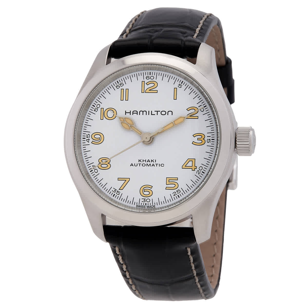 Hamilton Khaki Field Murph Automatic White Dial Watch H70405710 Hamilton