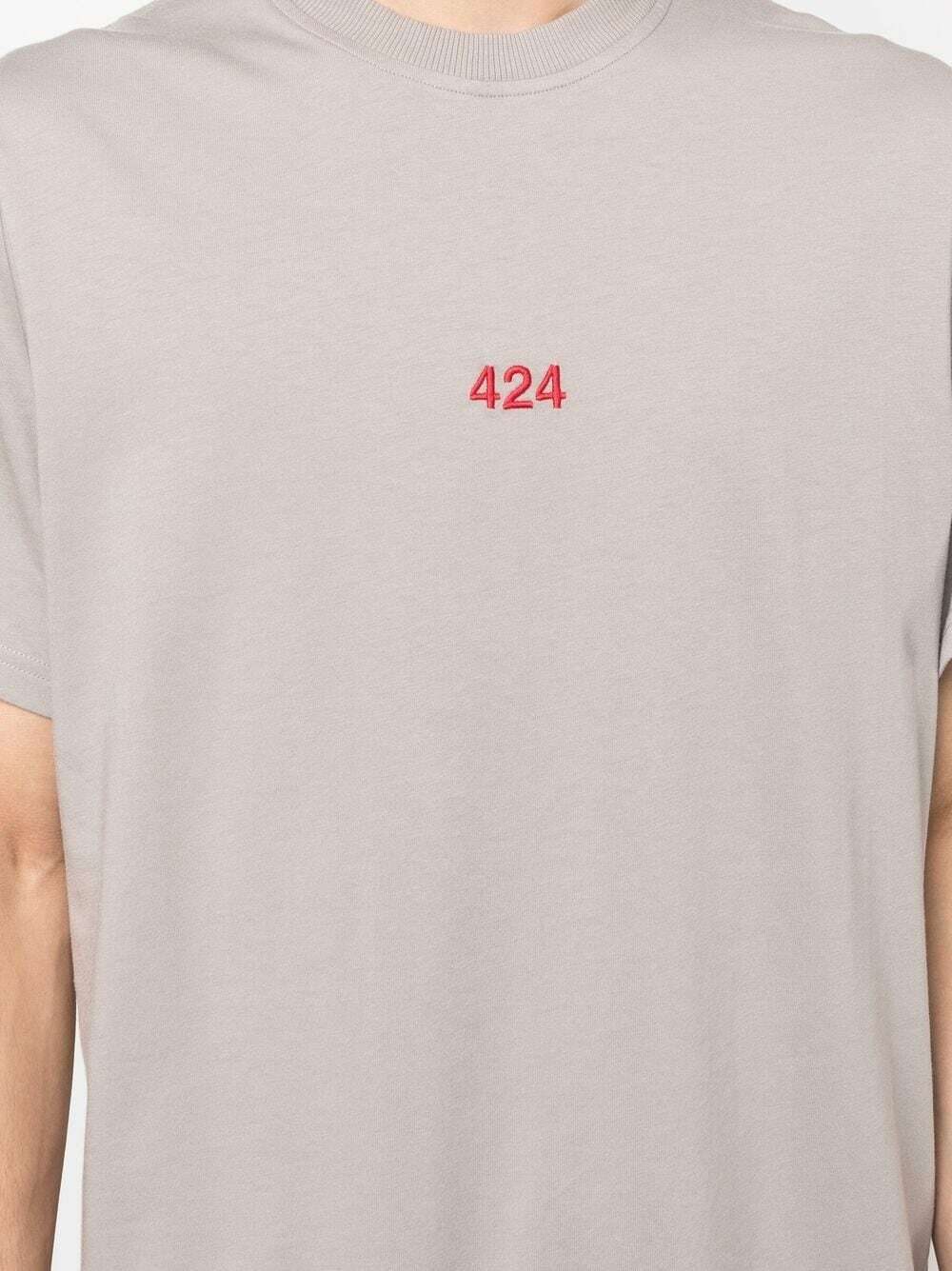 424 - Logo Cotton T-shirt 424