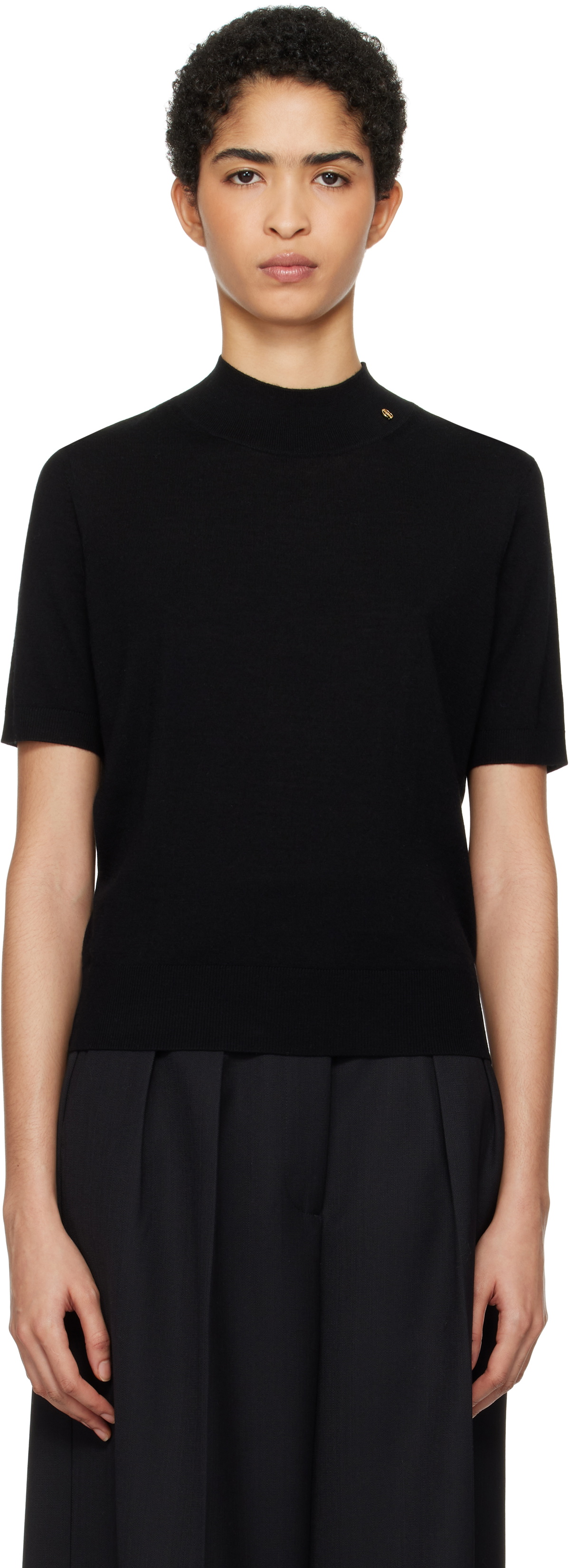 ANINE BING Black Monique Sweater ANINE BING