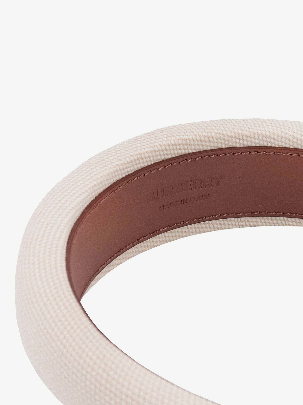 Burberry Hair Band White Womens Burberry