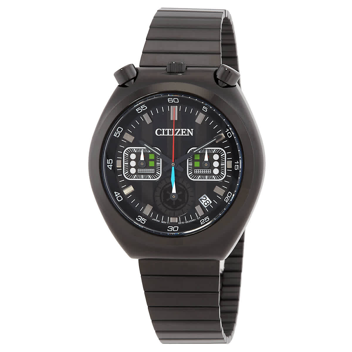 Citizen Darth Vader Star Wars Chronograph Quartz Black Dial Mens Watch ...