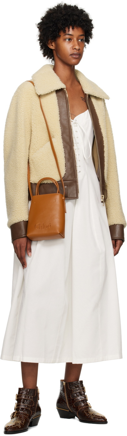 Chloé Tan Micro Sense Tote Chloe