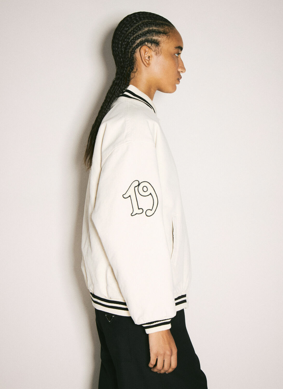 Prada Canvas Bomber Jacket Prada