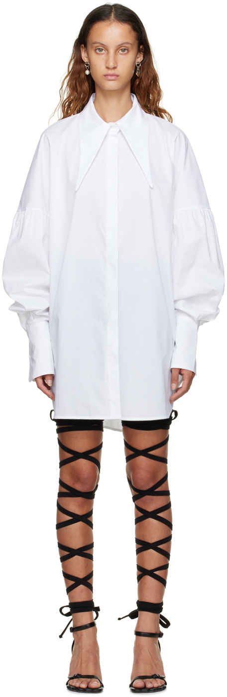 AVAVAV White Extended Corny Shirt AVAVAV