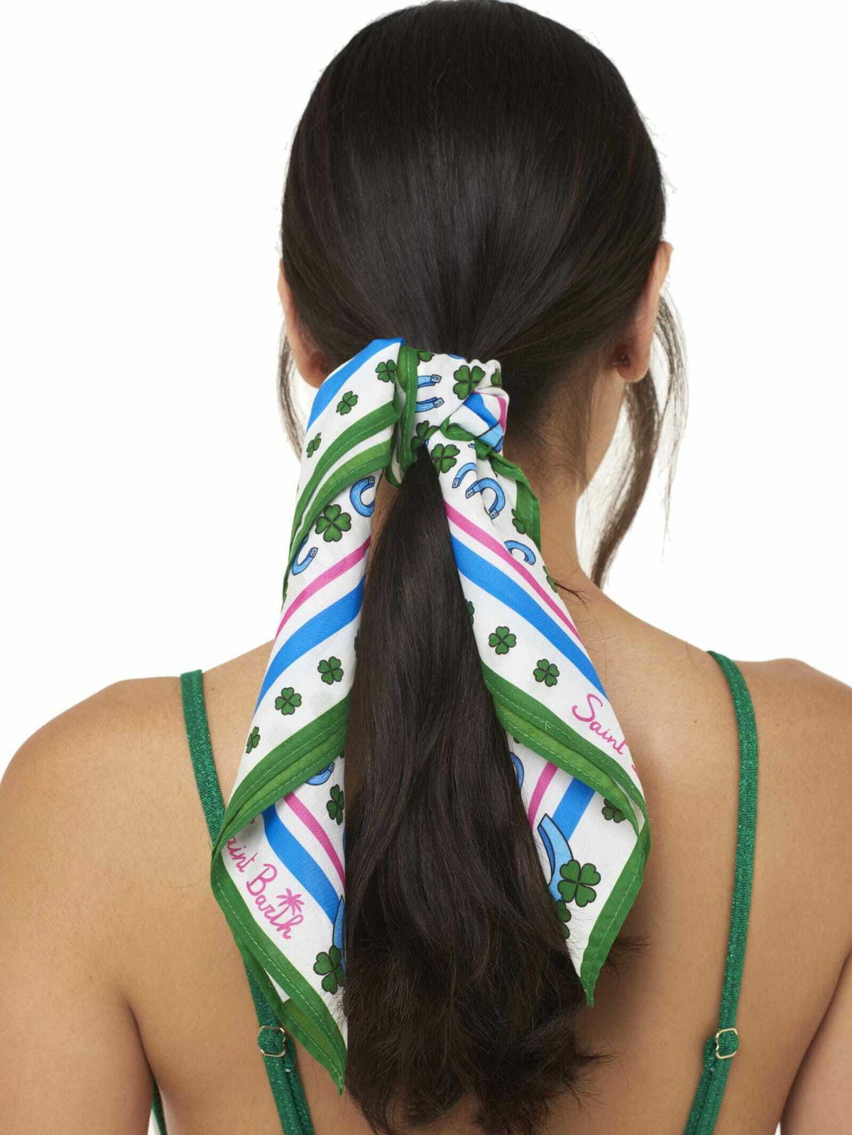 MC2 Saint Barth Foulard With Lucky Print MC2 Saint Barth