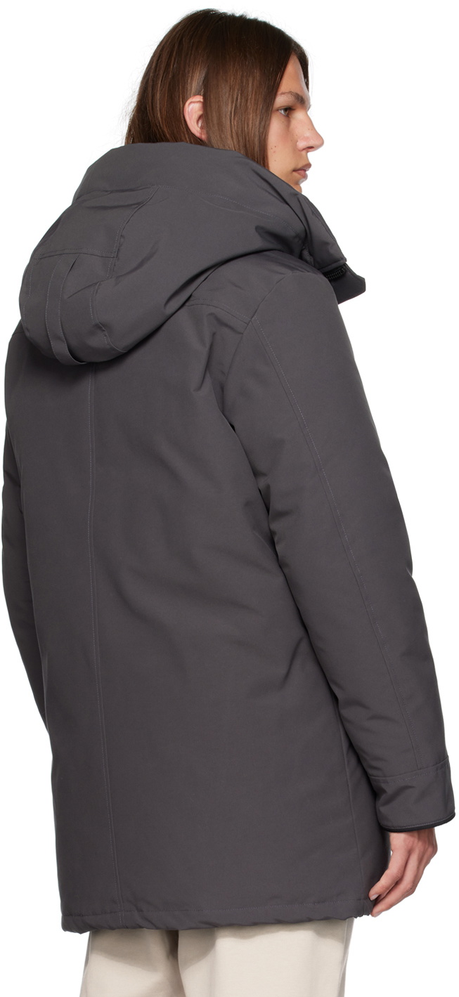 Canada Goose Gray Chateau Down Jacket Canada Goose