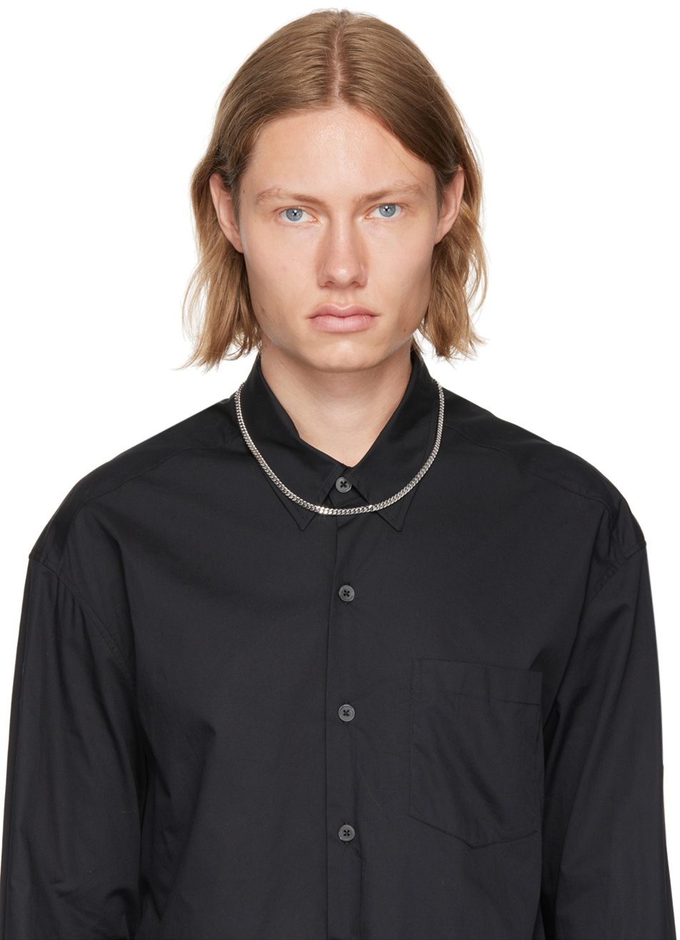 Tom Wood Silver Curb Chain Necklace Tom Wood