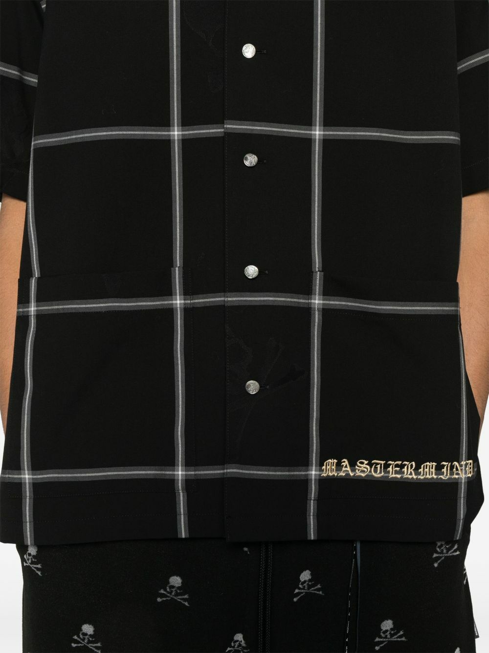 Mastermind Japan Windowpane Shirt mastermind JAPAN