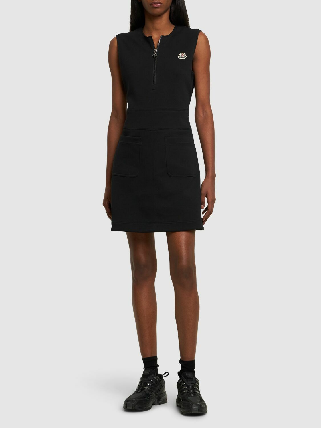 MONCLER Cotton Blend Dress Moncler