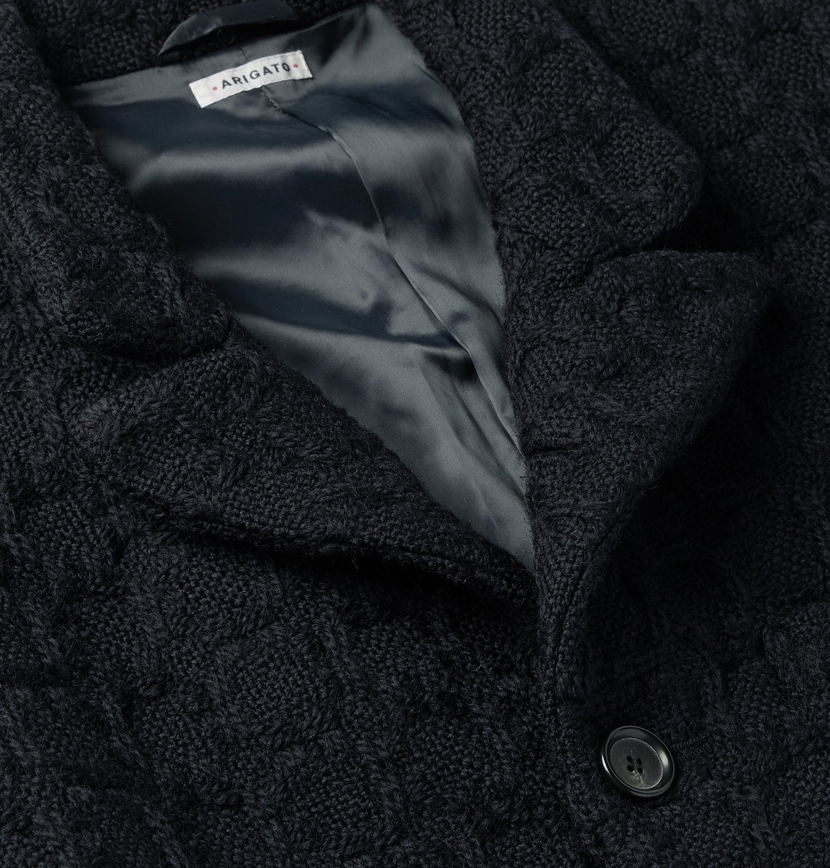 Blue Blue Japan - Wool-Jacquard Jacket - Blue Blue Blue Japan