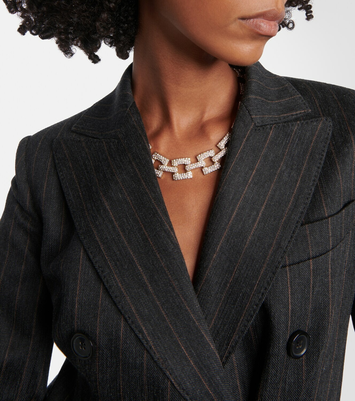 Max Mara Crystal-embellished necklace Max Mara