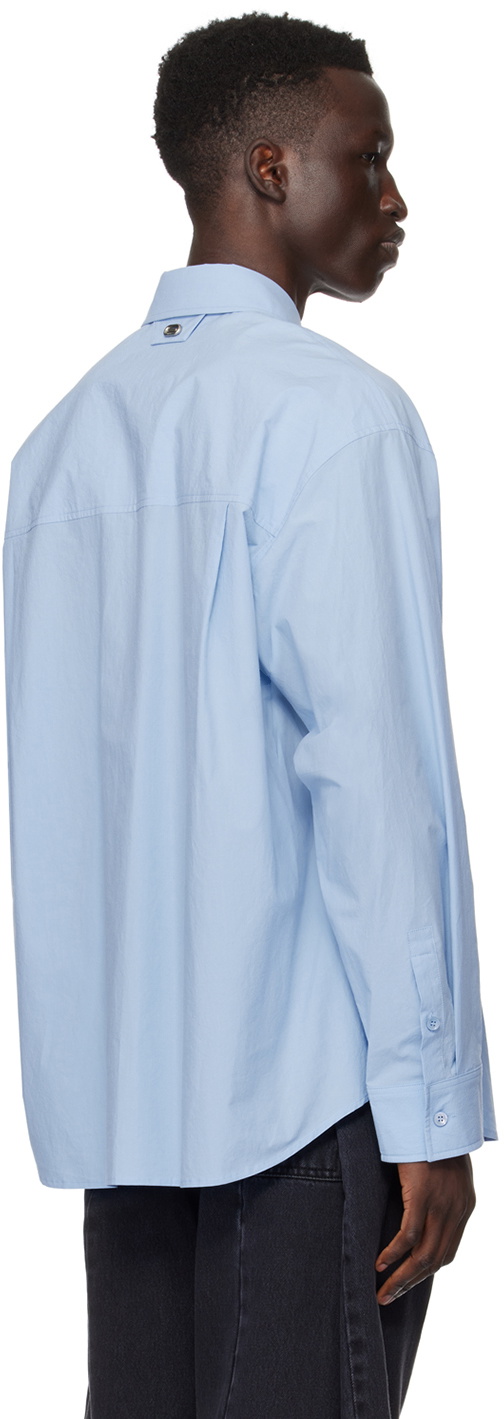 Solid Homme Blue Cloud Shirt Solid Homme