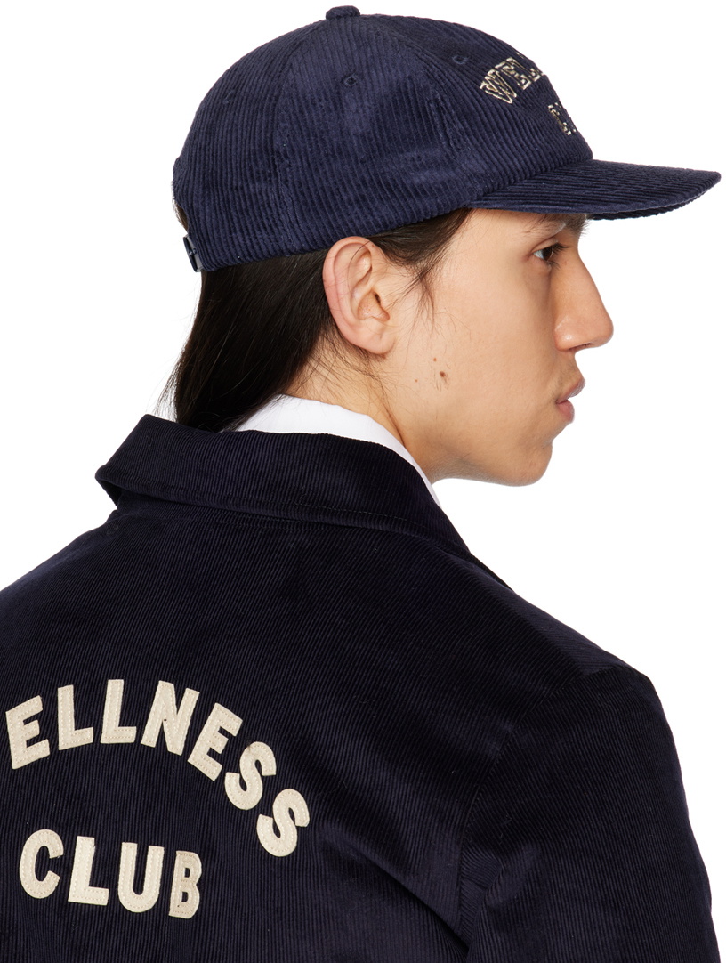 Sporty & Rich Navy 'Wellness Club' Cap Sporty & Rich