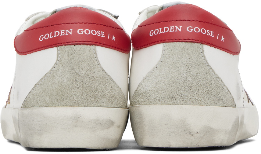 Golden Goose SSENSE Exclusive White Super-Star Sneakers Golden Goose ...