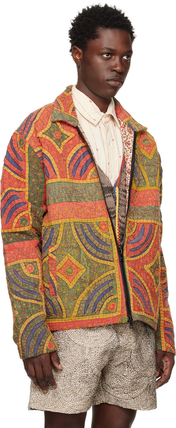 Karu Research Multicolor Patchwork Jacket Karu Research