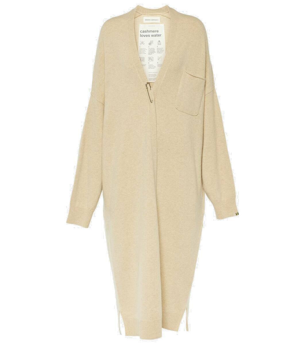 Extreme Cashmere Koto oversized cashmere-blend cardigan extreme cashmere