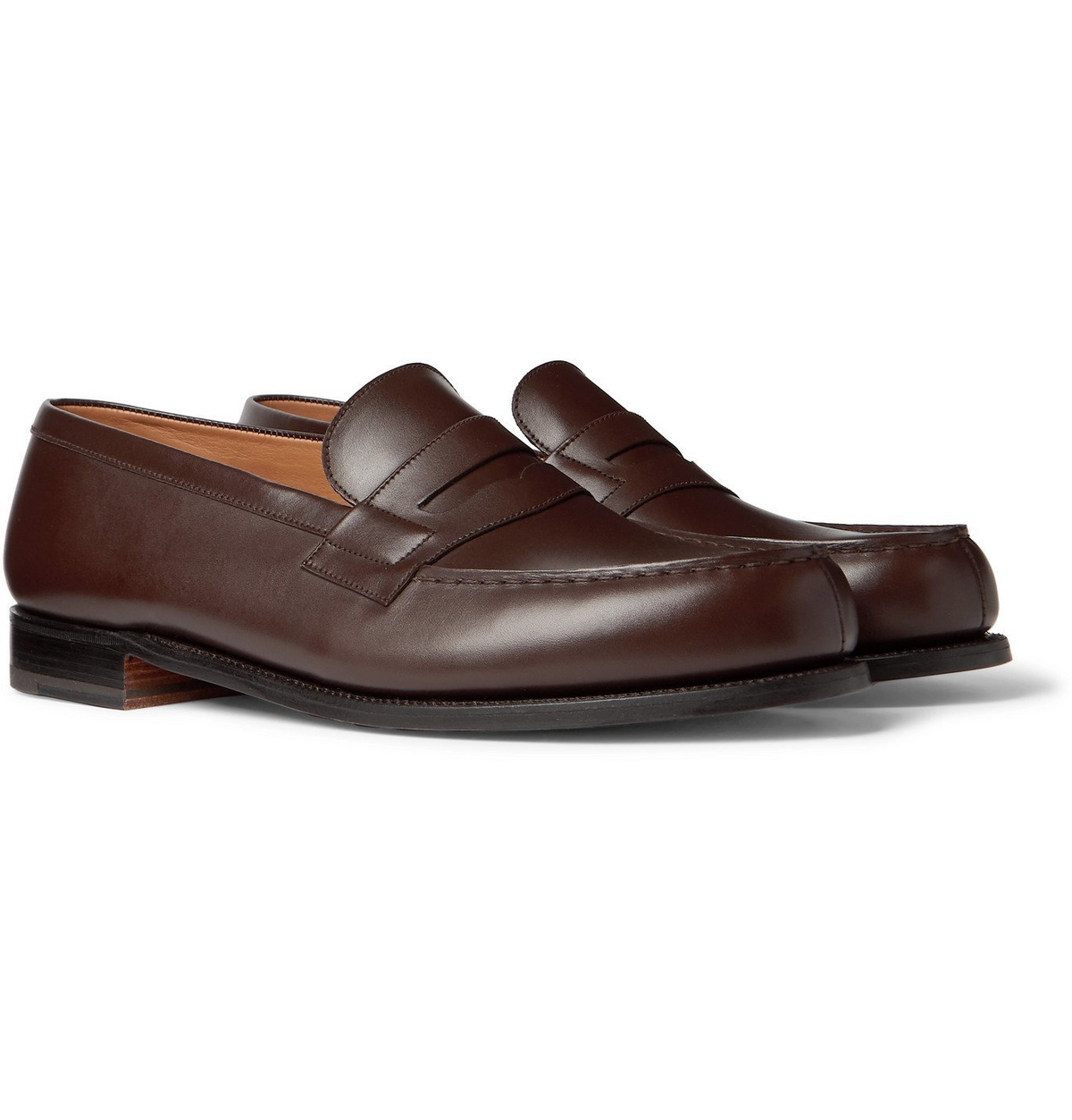 J.M. Weston - 180 Moccasin Leather Loafers - Brown J.M. Weston