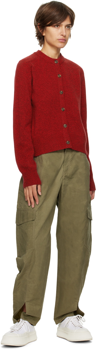 YMC Red Ramona Cardigan YMC