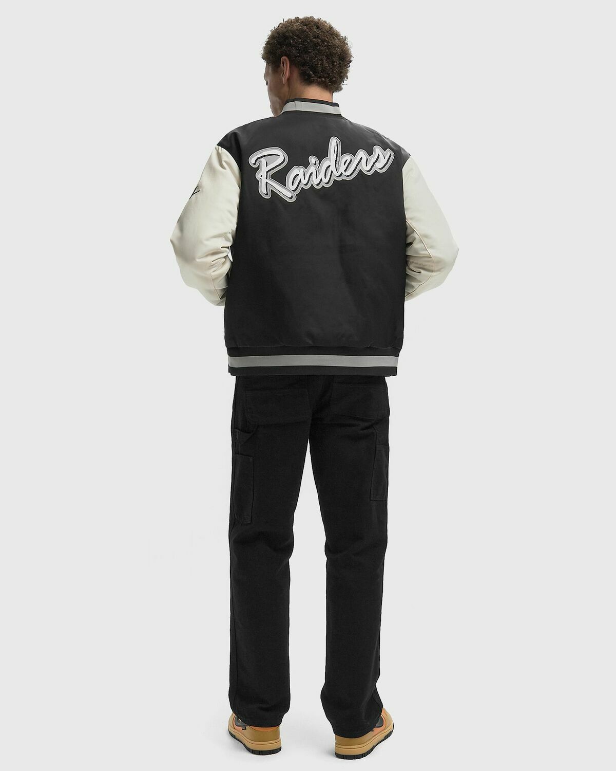 Nike Nike Rewind Legacy Bomber Jacket black/white Mens Bomber Jackets ...