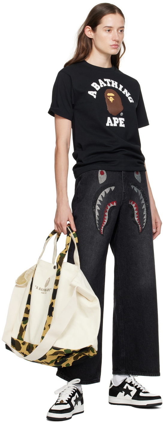 BAPE Off-White 1st Camo Tote A Bathing Ape
