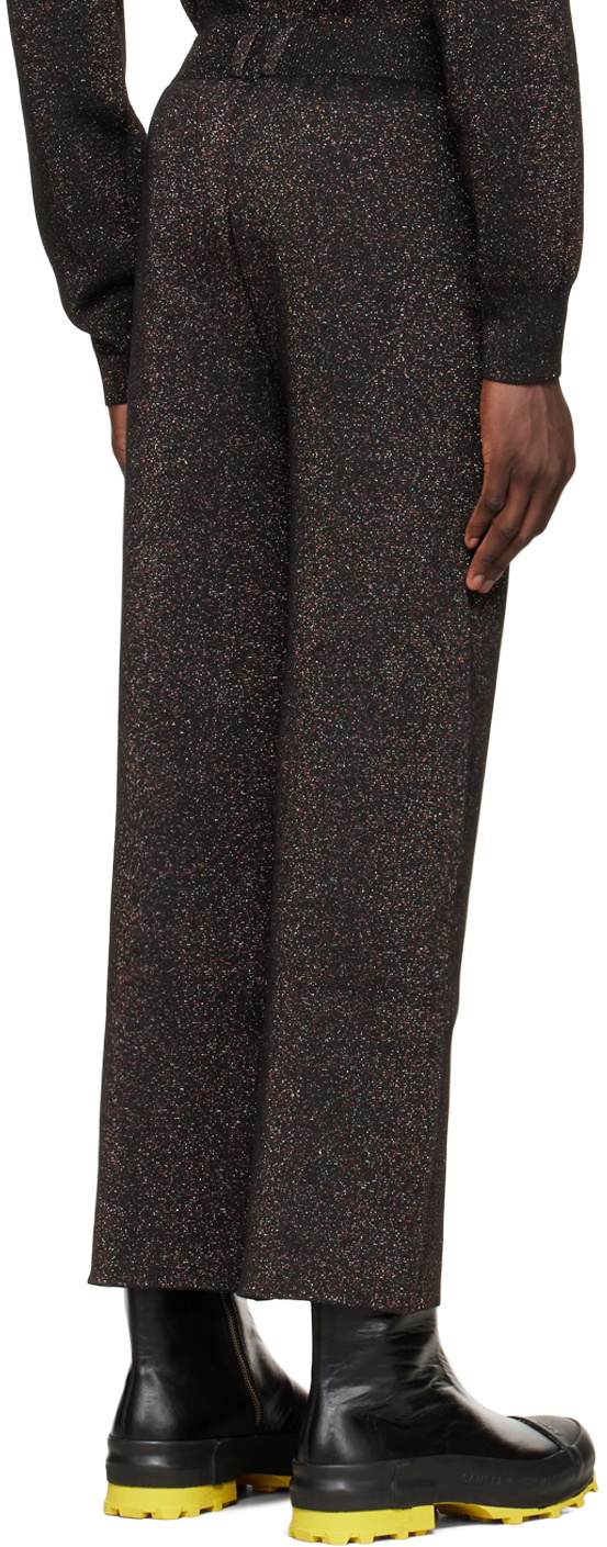Xander Zhou Black Polyester Lounge Pants Xander Zhou
