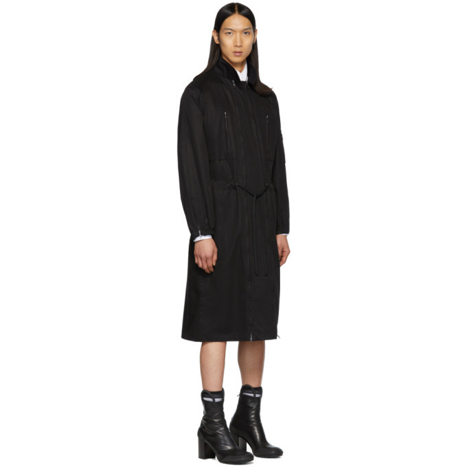 Random Identities Black Versatile Dress Coat Random Identities