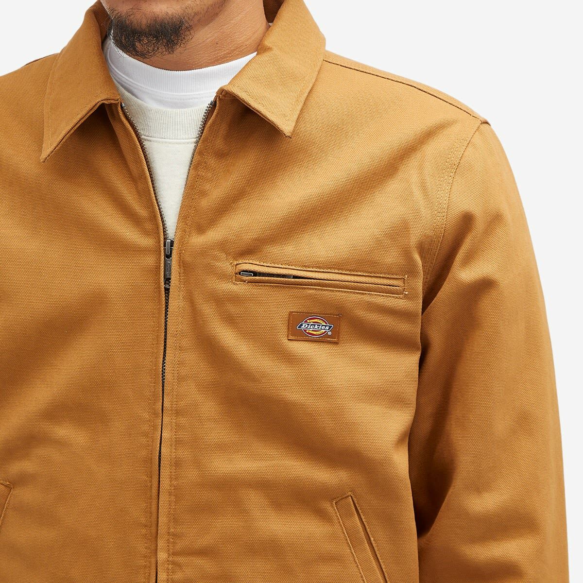 Dickies Men's Duck Canvas Painter Jacket in Brown Duck Dickies Construct