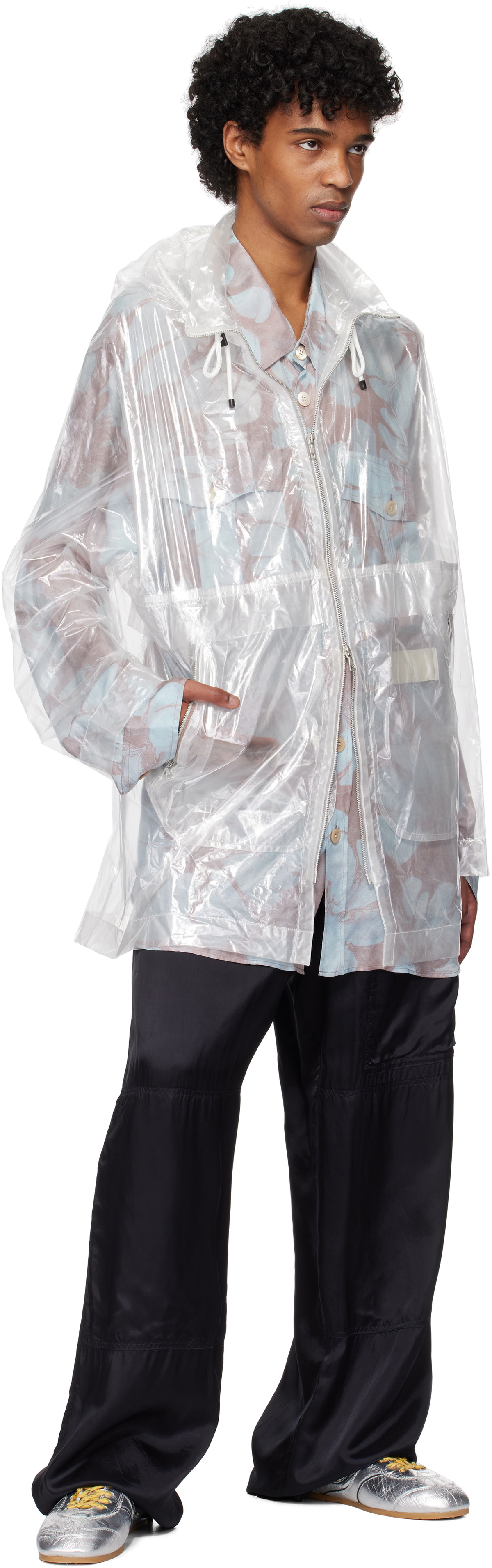 Dries Van Noten Transparent Nylon Jacket Dries Van Noten