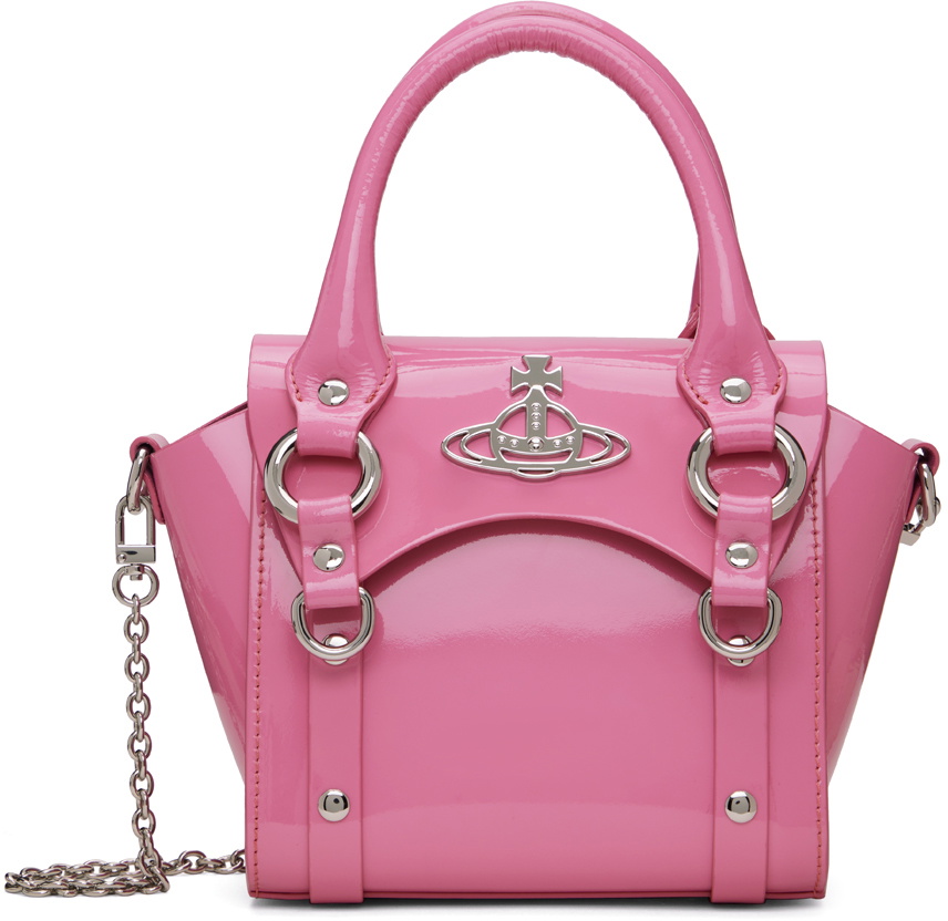 Vivienne Westwood Pink Mini Betty Chain Bag Vivienne Westwood