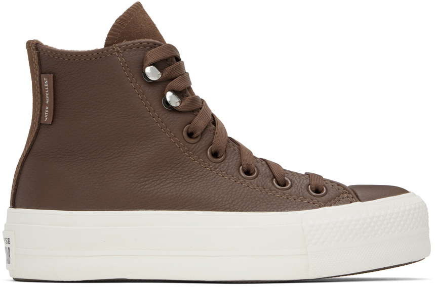 Converse Brown Chuck Taylor All Star Lift Sneakers Converse