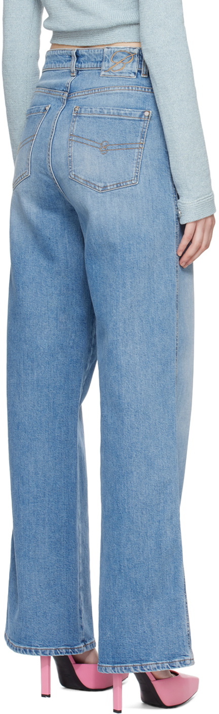 Blumarine Blue Boyfriend Jeans Blumarine