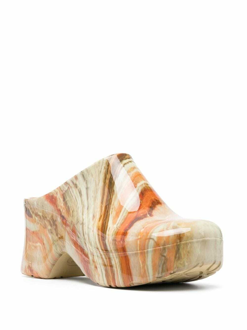 LOEWE - Marble-effect Rubber Clog Loewe
