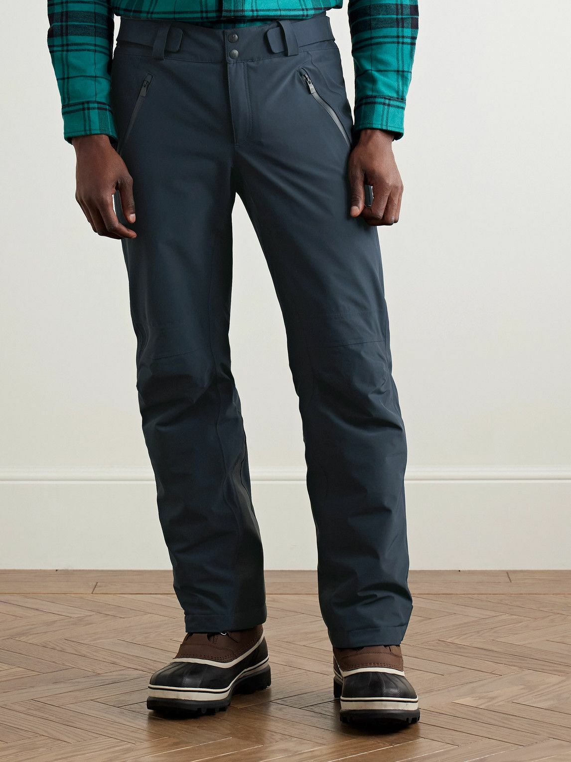 Aztech Mountain - Team Aztech Bootcut Padded Ski Pants - Blue Aztech ...