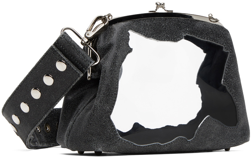 VAQUERA Black Destroyed Purse Vaquera