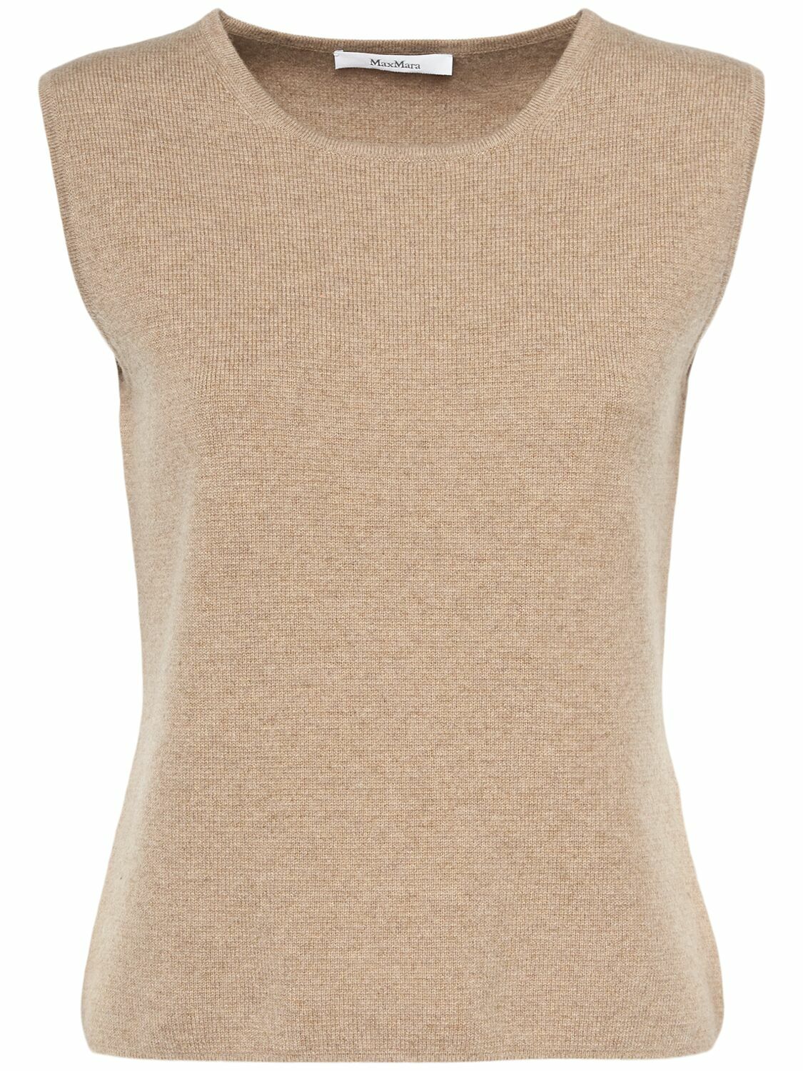 MAX MARA Fosco Wool & Cashmere Knit Top Max Mara