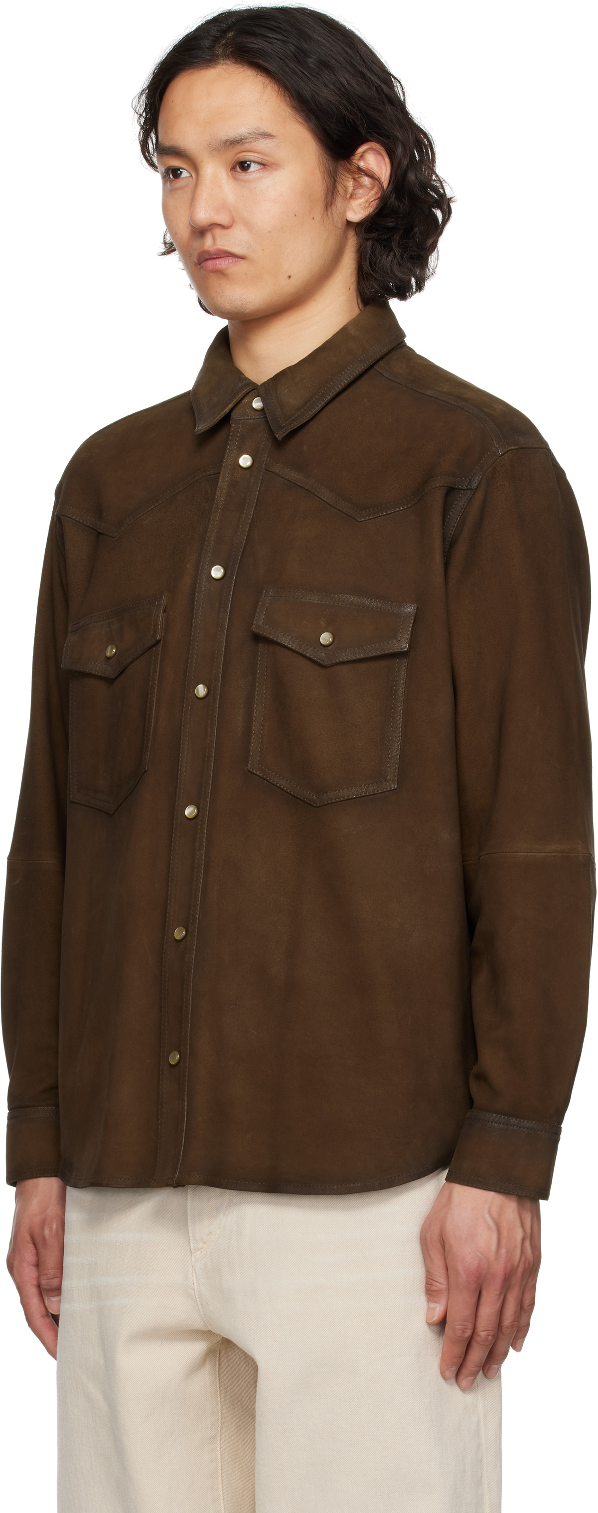 Isabel Marant Brown Adrian Shirt Isabel Marant