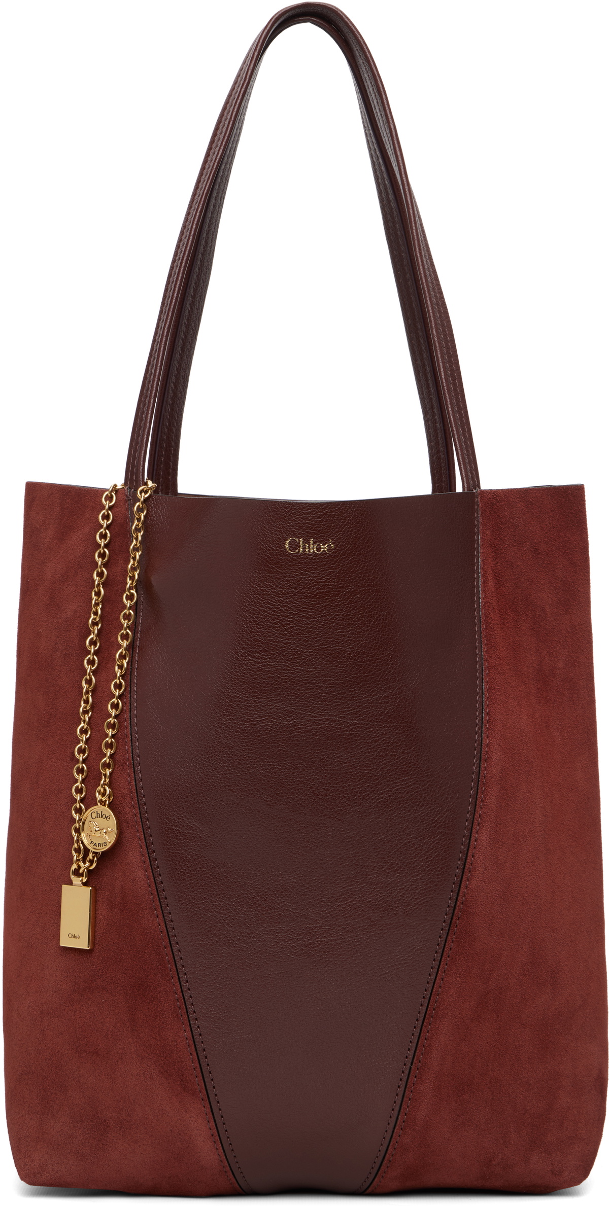Chloé Brown 'Chloé' Spin Tote Chloe