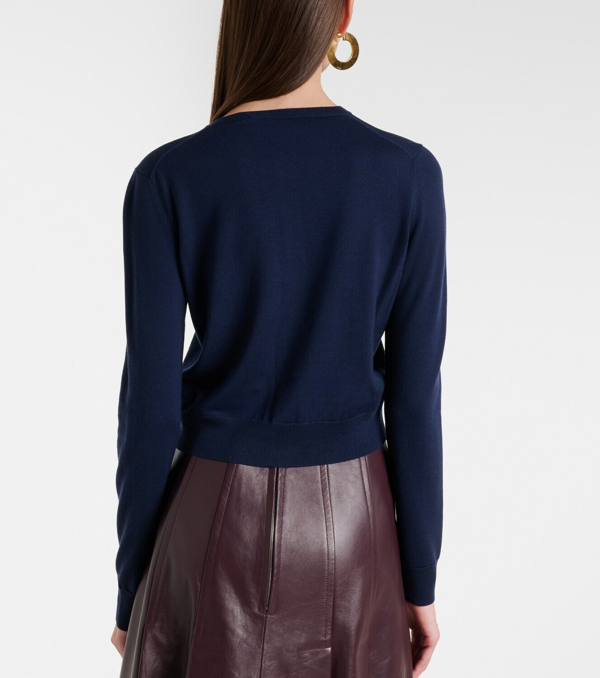 Carolina Herrera Cropped wool cardigan Carolina Herrera
