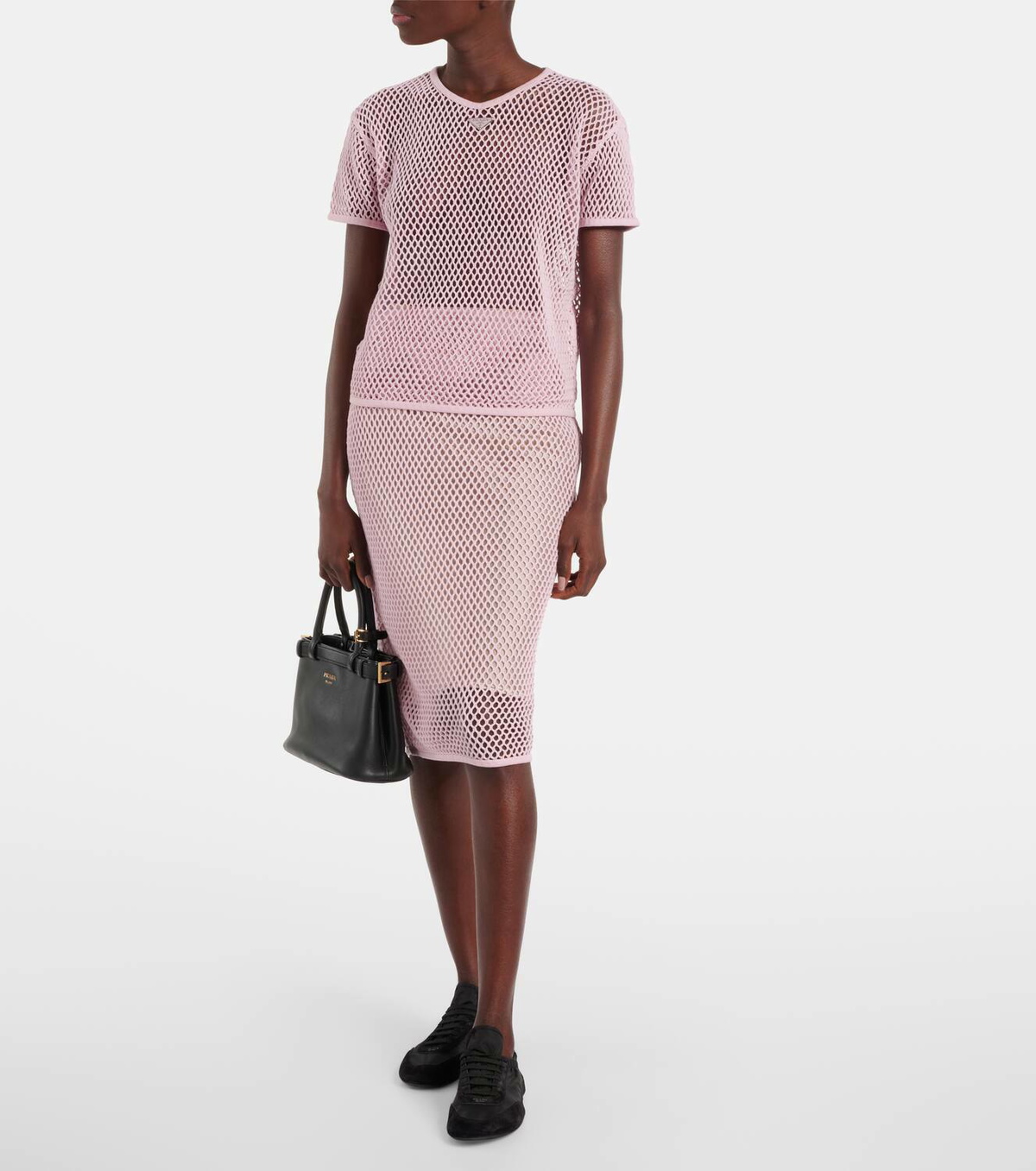 Prada Cotton mesh T-shirt Prada