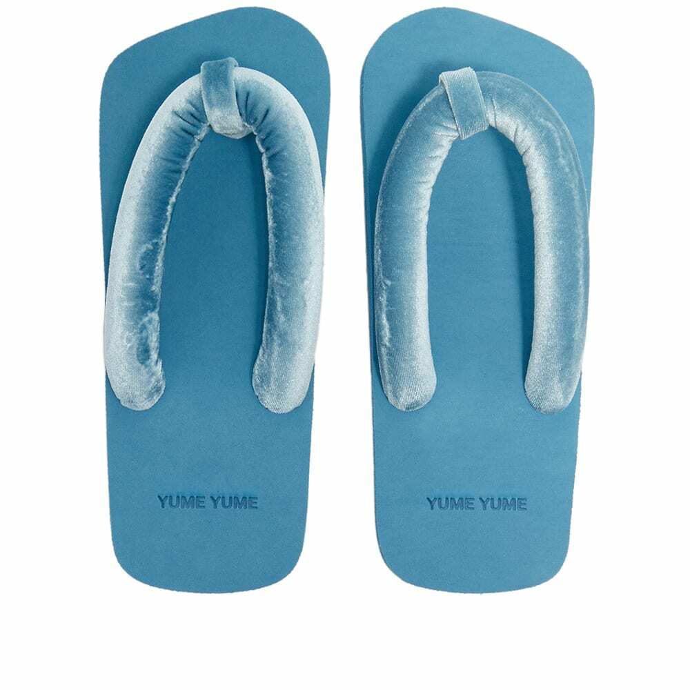 Yume Yume Women's Suki Sandal in Blue Velvet Yume Yume